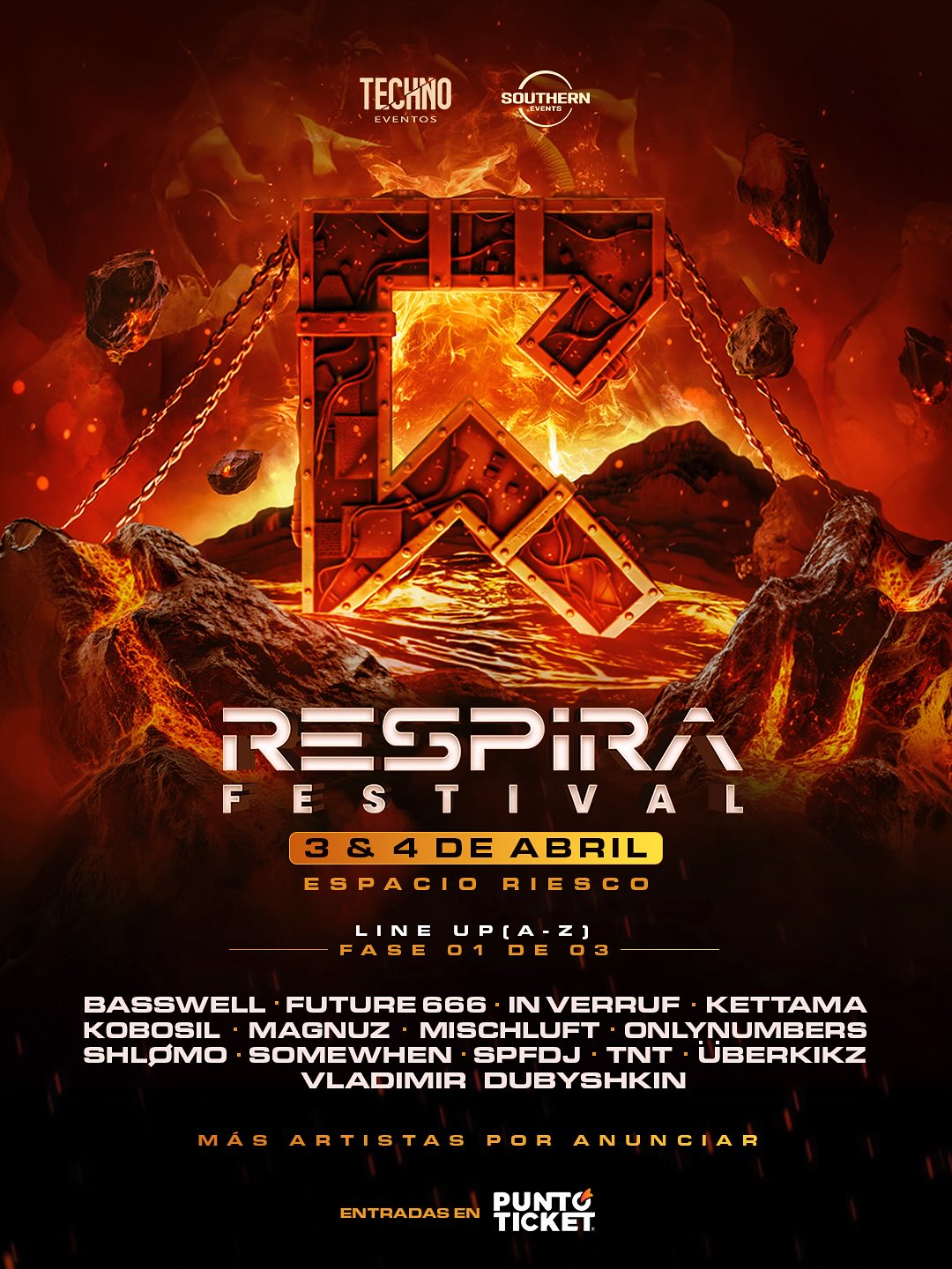 Kobosil y TNT encabezan la fase 1 del line up de Respira Festival 2026 ...